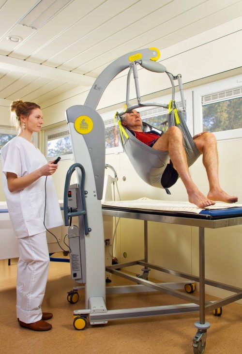 Mobile hoists with tilting spreader bar 2610 (Victor) - Handi-Move